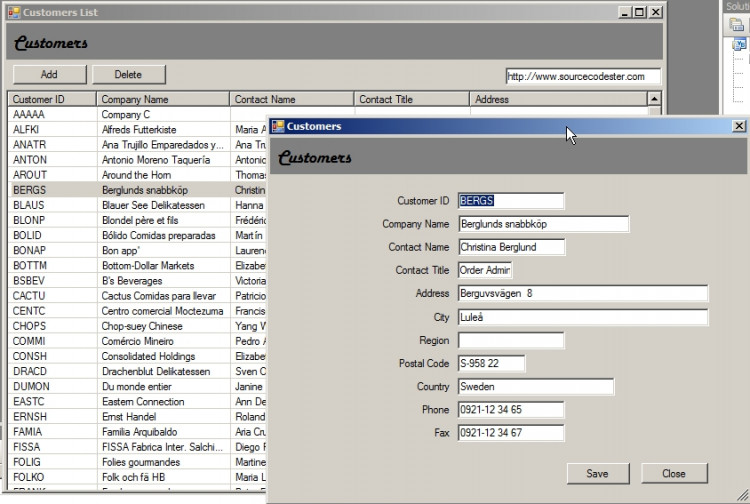 How To Addupdatedelete Record Using Ms Access Database Sourcecodester